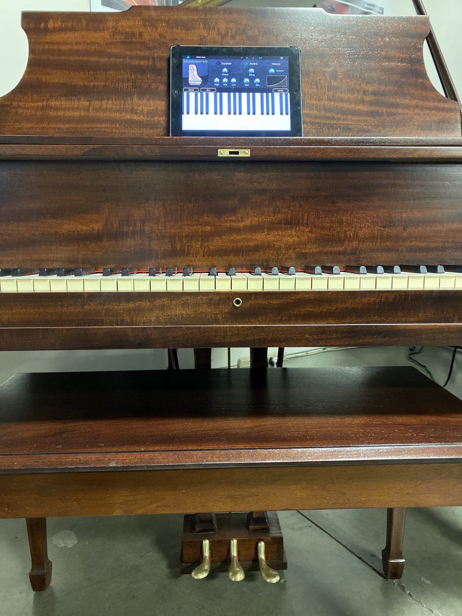 Silent Baby Grand Piano - Upcycled from Original U.S.A. Maker - SoCal ...