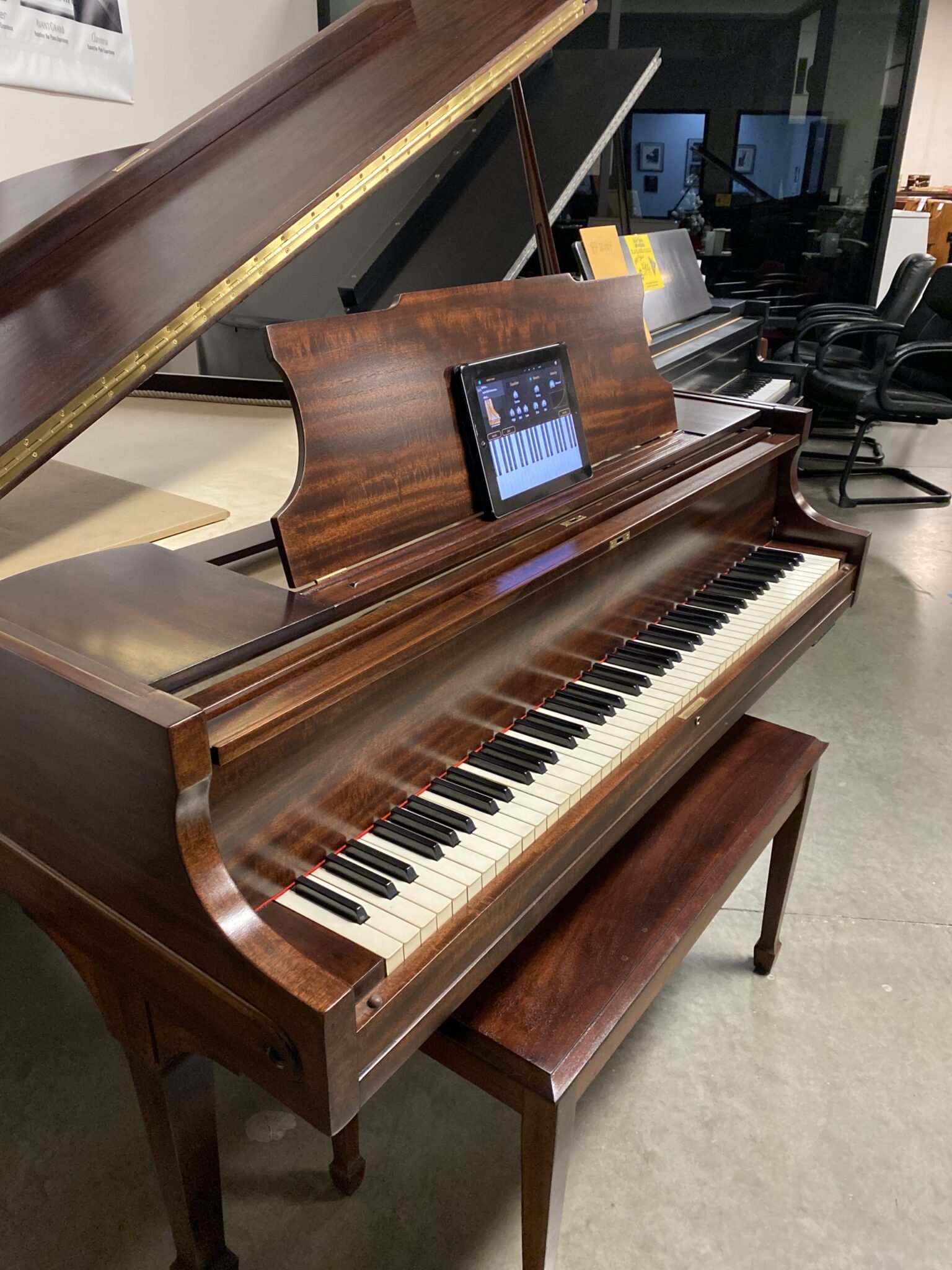 Silent Baby Grand Piano - Upcycled from Original U.S.A. Maker - SoCal ...